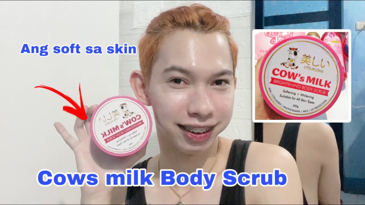Utsukushi Cows milk Body Scrub - YouTube
