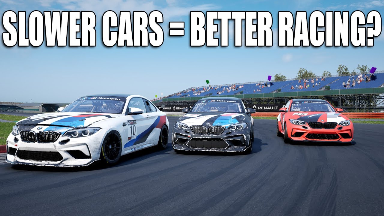 Slower Cars, Better Racing? | LFM | BMW M2 Cup | Silverstone | Assetto ...
