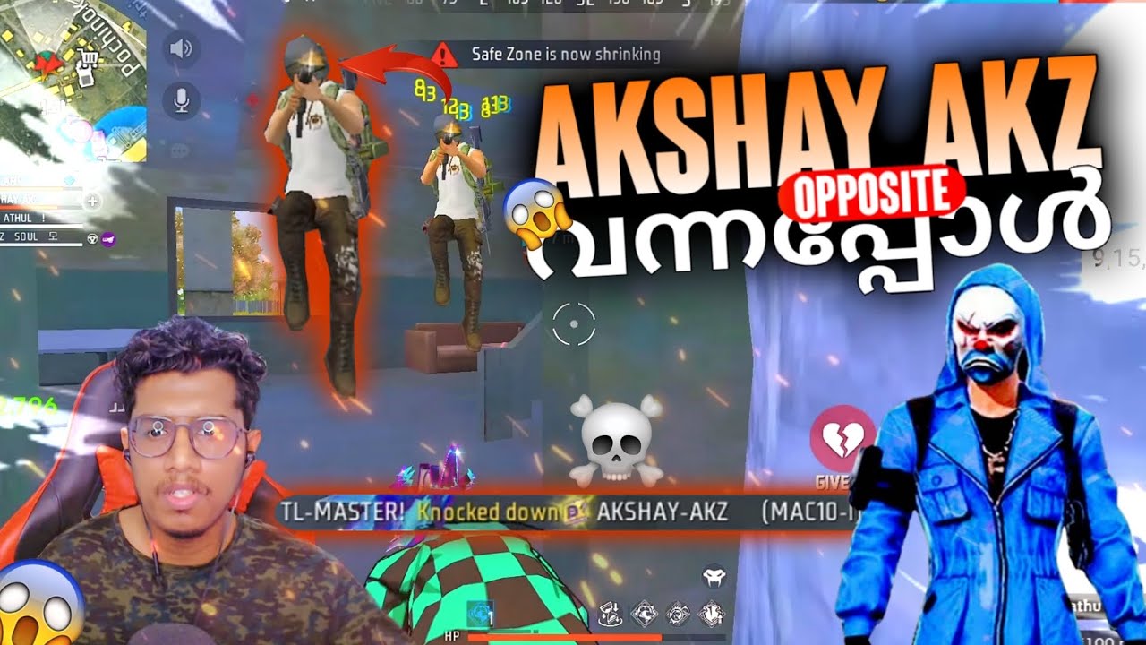 Full Map Ranke ല് Akshay Akz Opposite Enemy ആയി വന്നപ്പോൾ😱🔥അവസാനം ...