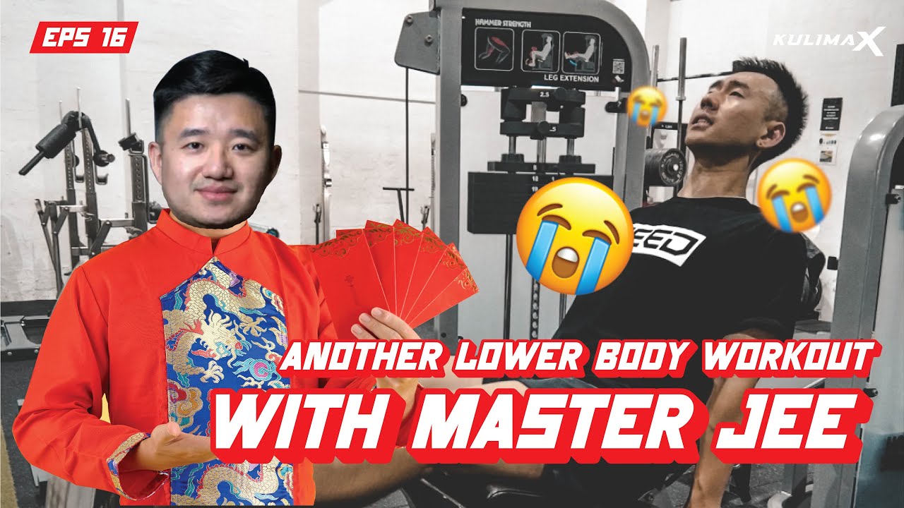 ANOTHER LOWER BODY WORKOUT WITH MASTER JEE! - YouTube