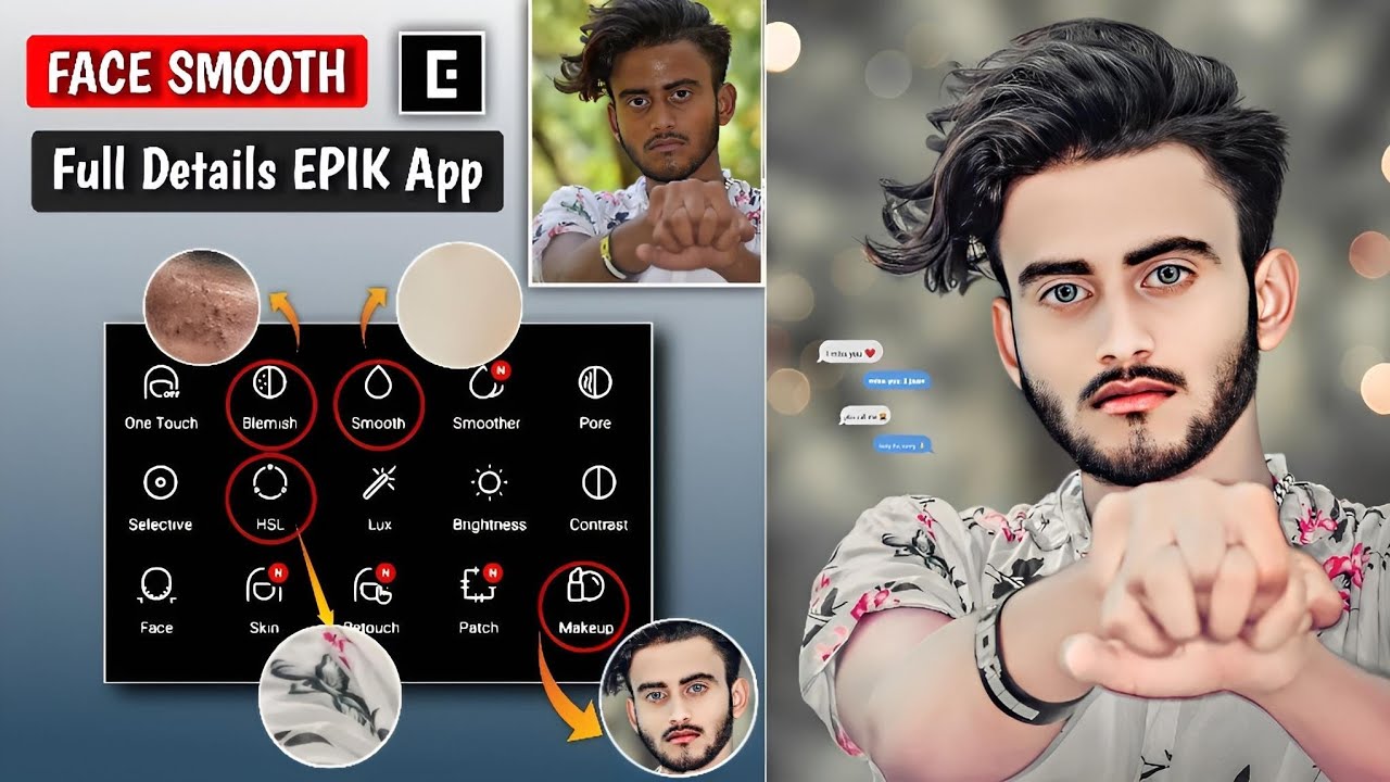 Epik Photo Editing Kaise Kare || Epik Photo Editing || Epik App How To ...
