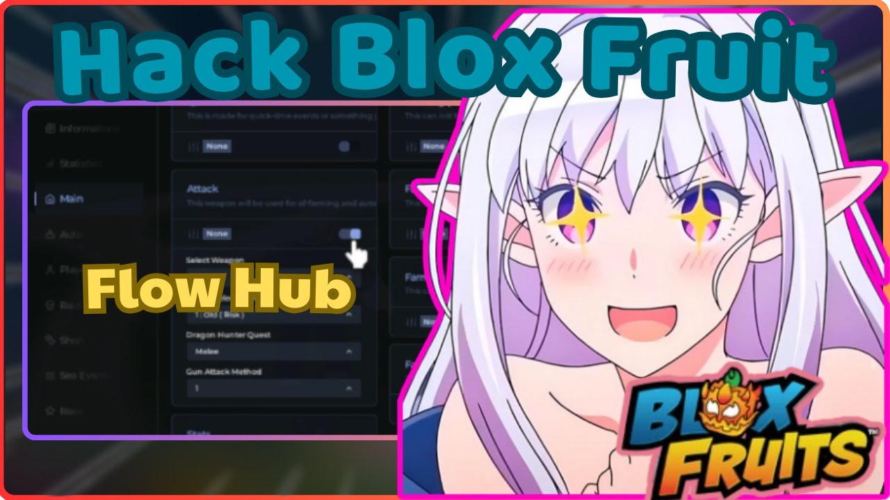 Cách Hack Blox Fruits Update 22 Trên Điện Thoại [Flow Hub] Auto Draco, Auto Dojo Quest, Auto ...