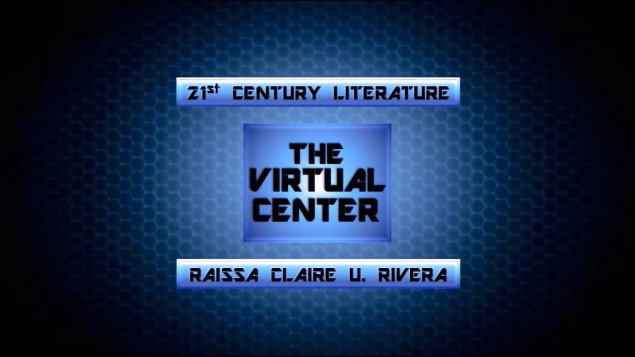Virtual Center - Story by Raissa Claire U. Rivera - YouTube