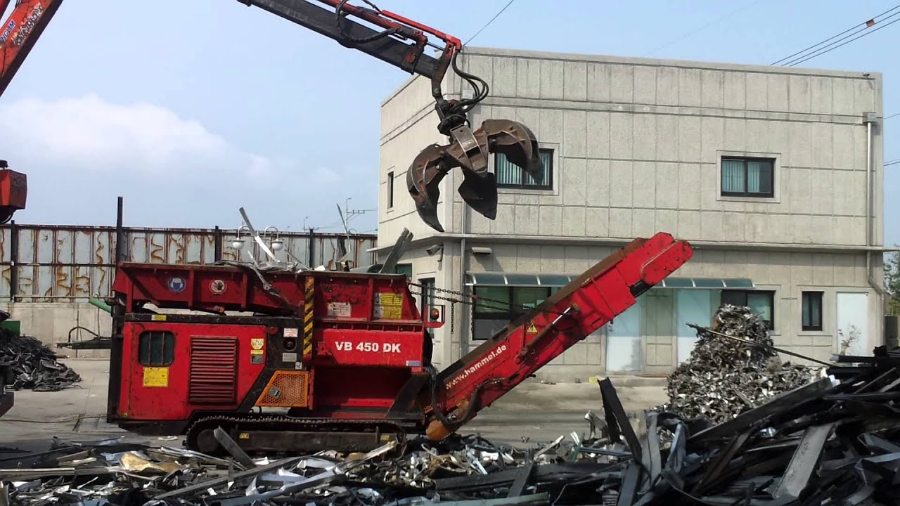 Hammel VB450DK Aluminum Profile - Peritus Equipment Inc / Korea - YouTube