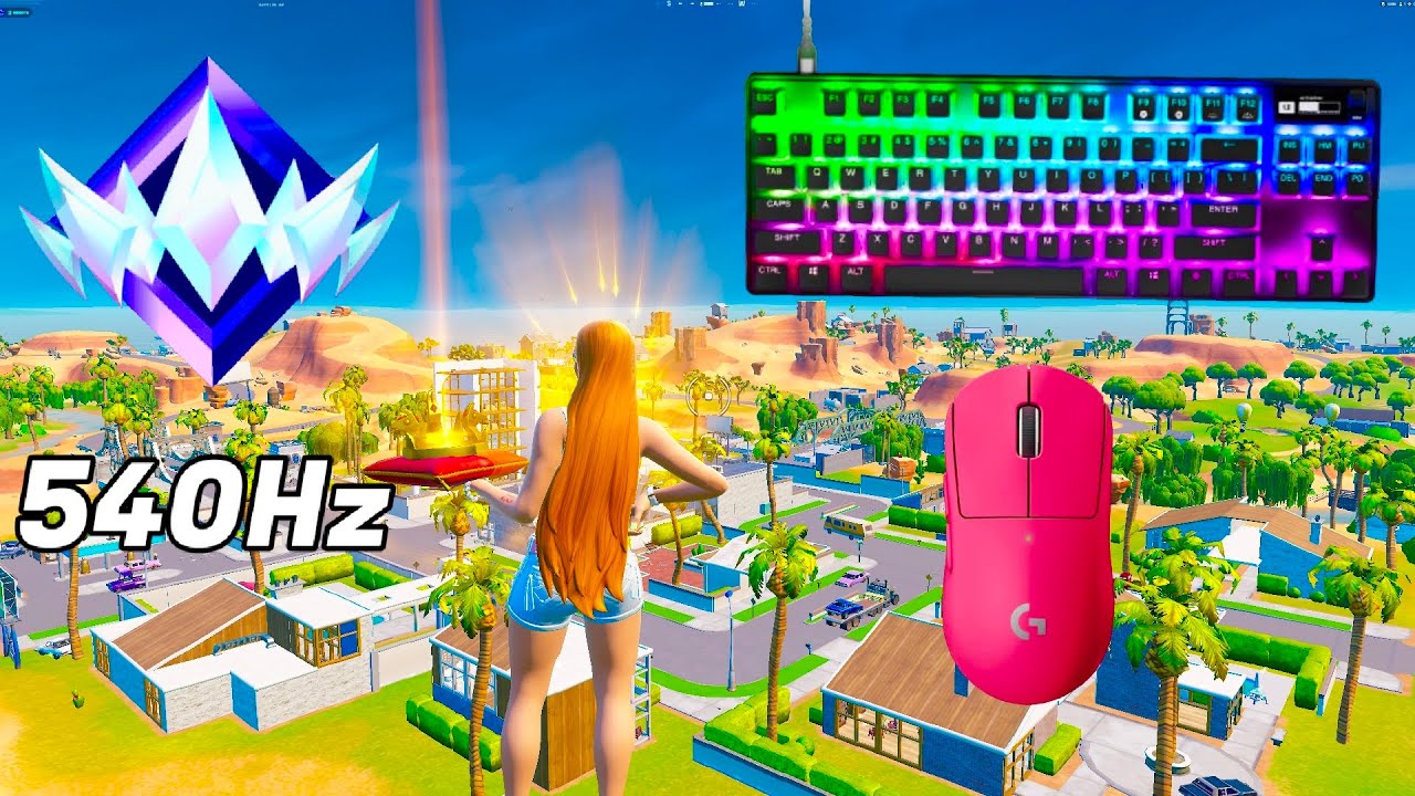 SteelSeries Apex Pro Mini ASMR 😴 Fortnite OG Ranked Reload 🏆 Satisfying ...