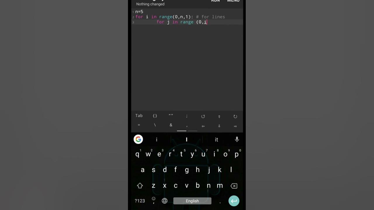 Patterns In Python Python Programing Shorts Python Pythonprogramming