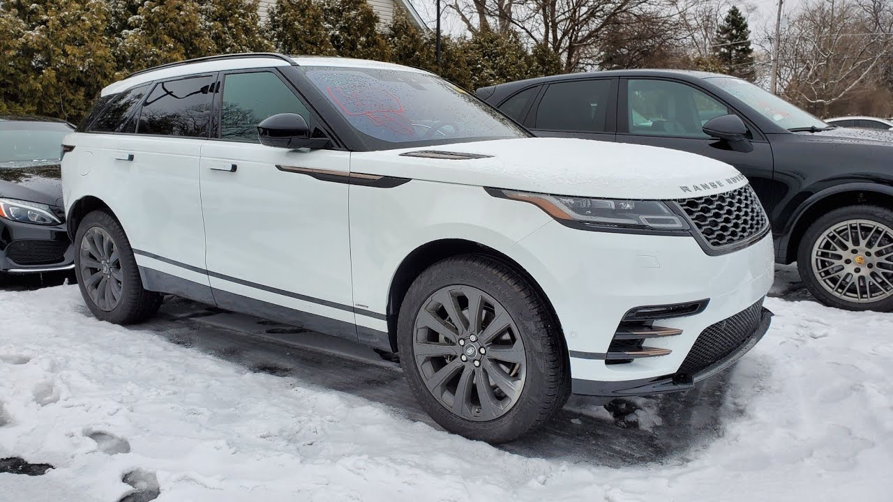 2019 Range Rover Velar R-Dynamic SE interior quality check - YouTube