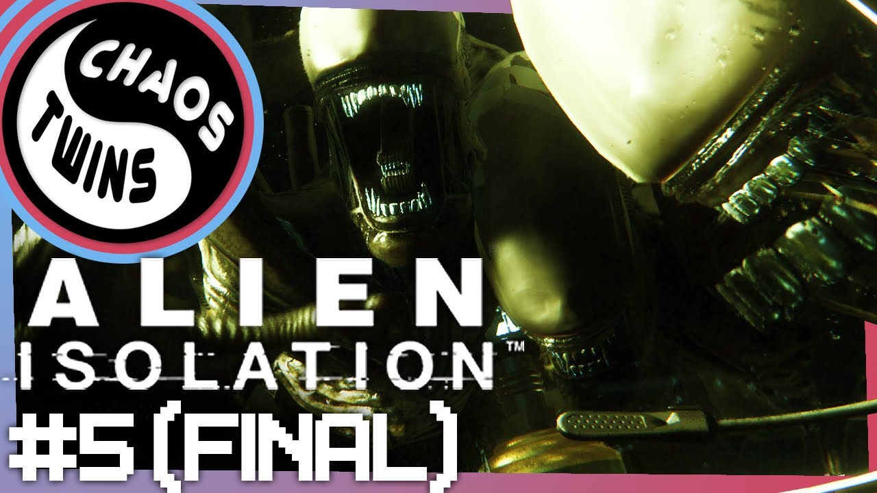 Running From 1,000 Xenomorphs in Alien Isolation | Chaos Twins #5 ...