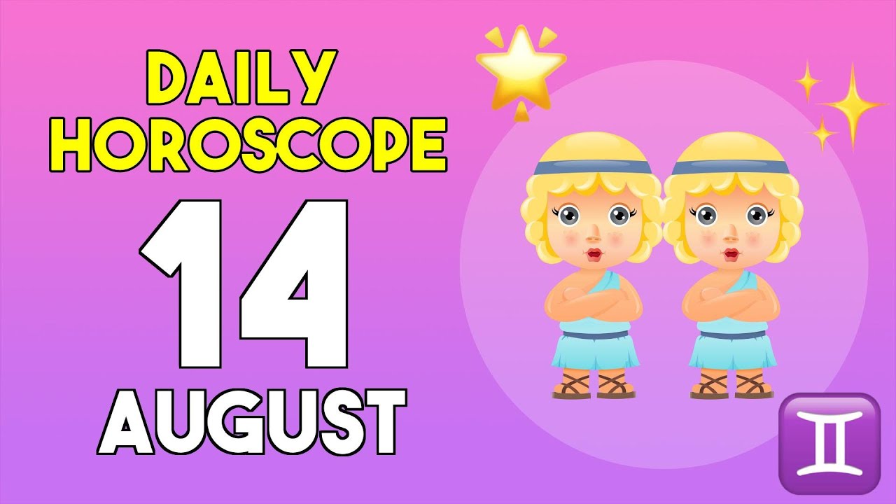 Gemini horoscope today - August 14, 2025 - YouTube