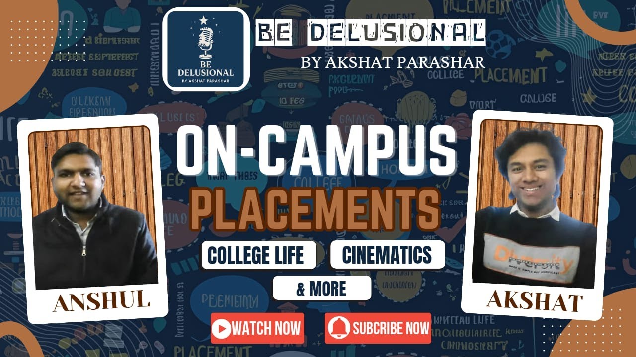Podcast 03 | On - Campus Placements | College Life | Roadmap ...