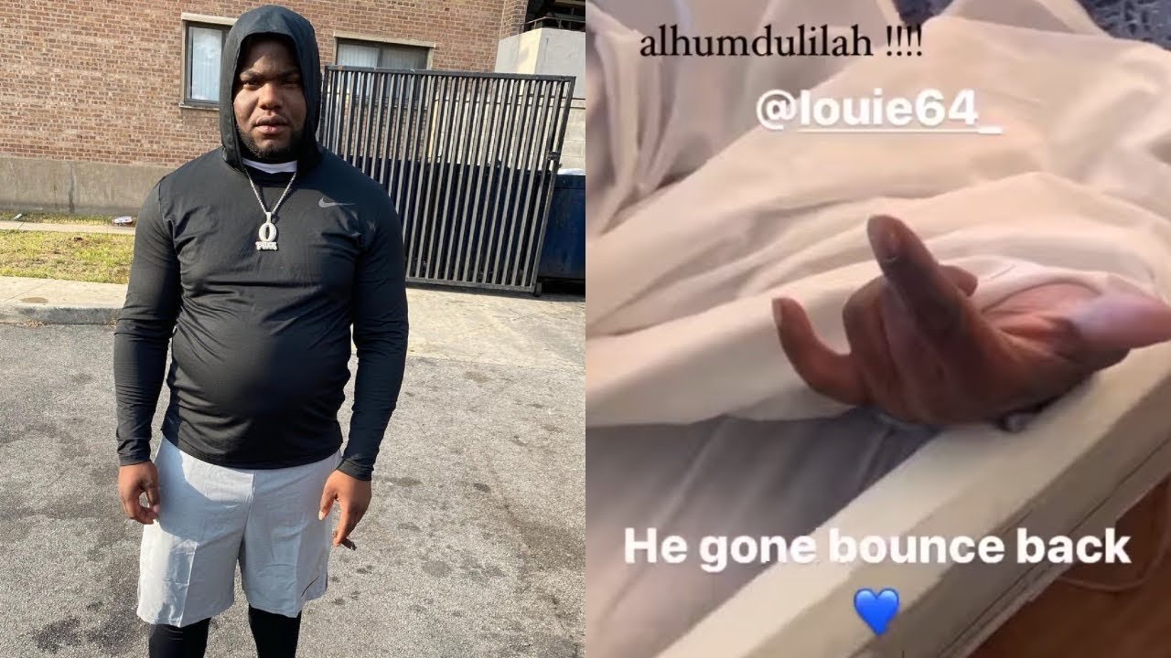 King Von Homie O’Block Louie in Better Condition Able to Move and Talk ...