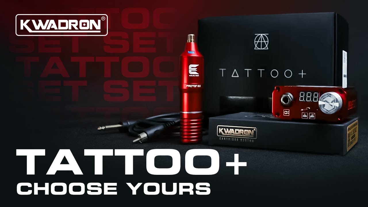 Tattoo+ complete tattoo set from Equaliser Rotary - YouTube