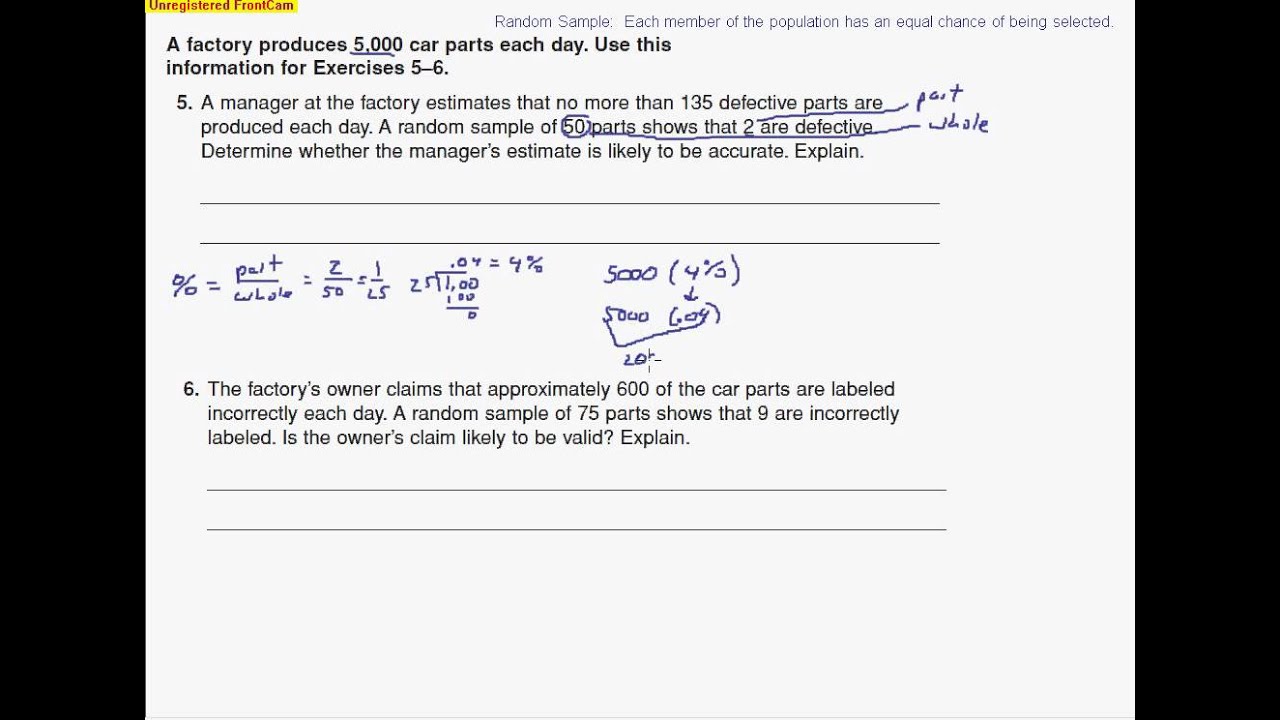 7 6 Populations and Samples Part 2 - YouTube