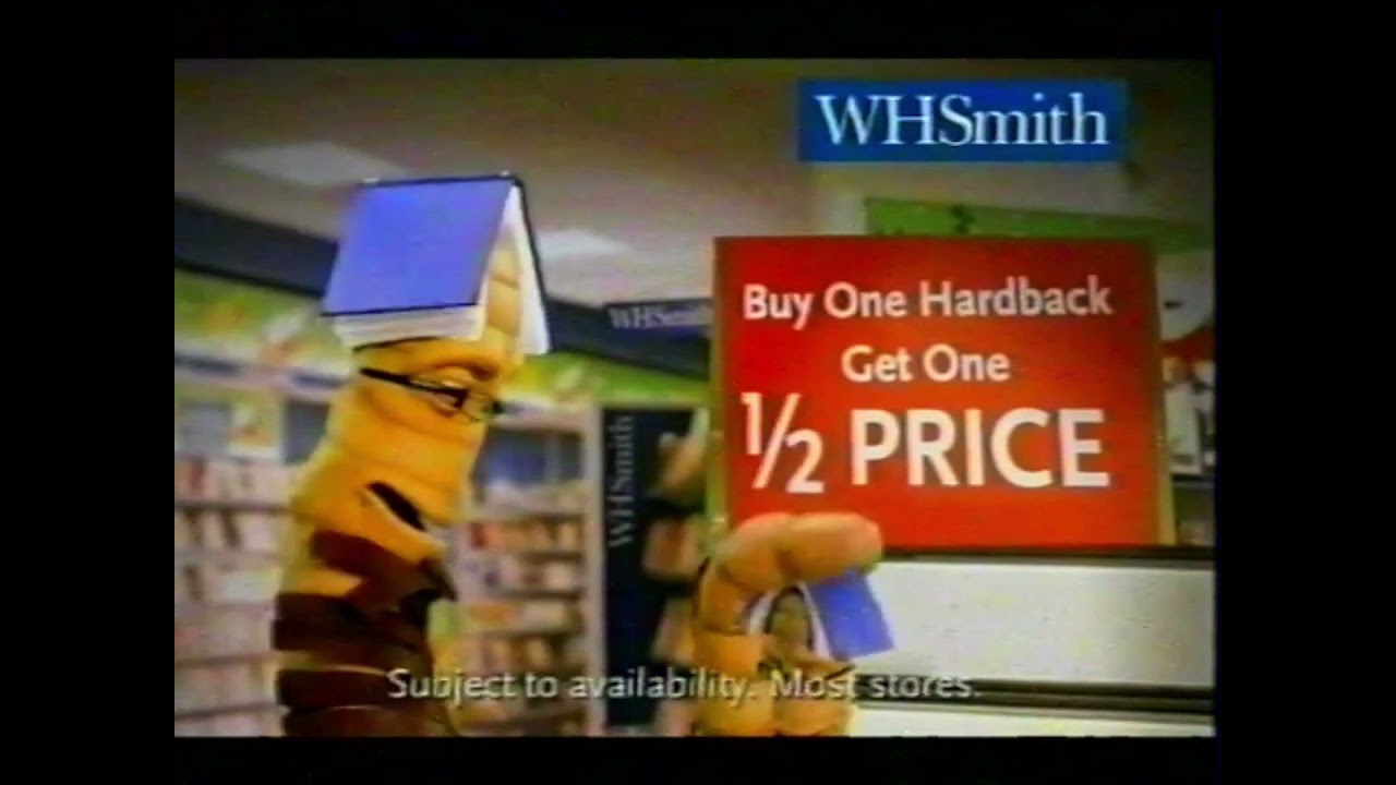 WHSmith Shop Commercial 2004 - YouTube