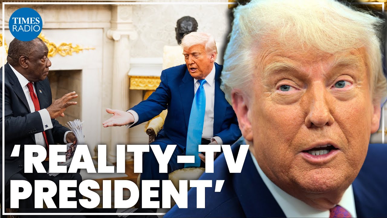 Trump’s ‘reality-TV presidency’ hits new heights in Ramaphosa meeting ...