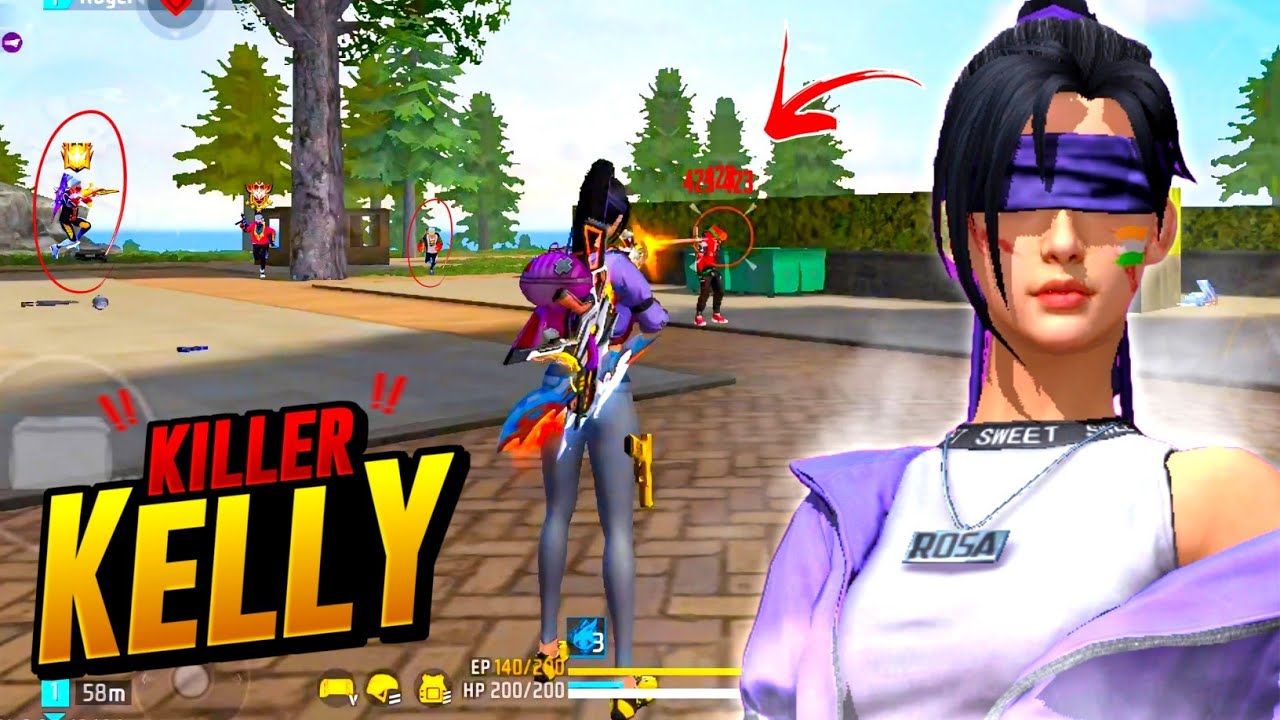 Killer Kelly 👽 Op Gameplay 💪Duo Vs Squad Full Gameplay ⚡ Poco X3 Pro 📲 ...