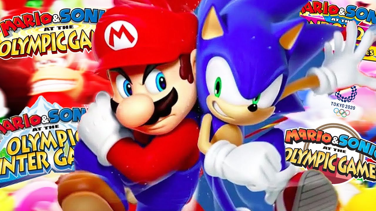 Mario & Sonic at the Olympic Games 2008 - 2020 - Every Minigame (Every ...
