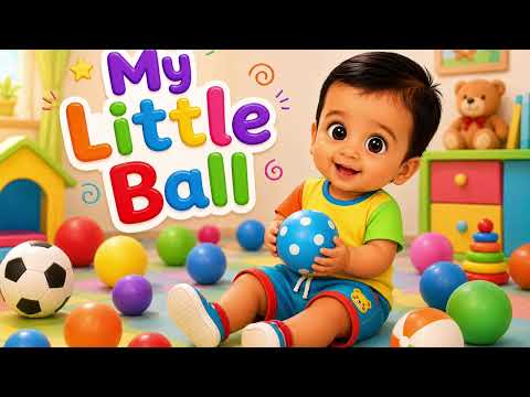 My Little Ball ⚽️ | Toddler Song | Fun Dance Along Song for Kids | Bounce Melody Kids