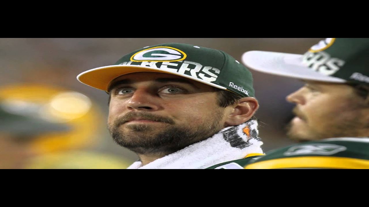 aaron rodgers mustache interview - YouTube