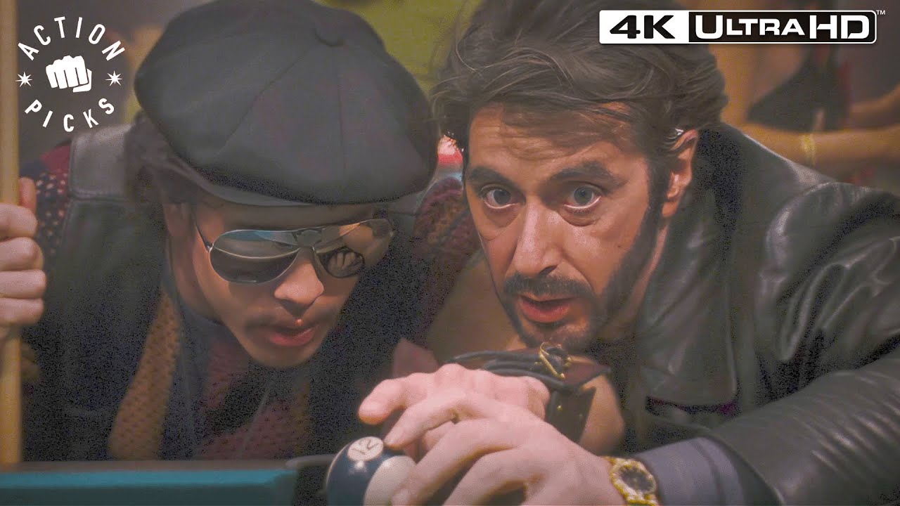 Al Pacino's Pool Trick Shot (Opening Scene) | Carlito's Way 4k HDR ...
