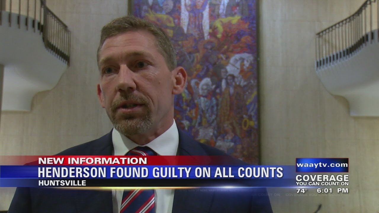 Henderson Found Guilty on All Counts - YouTube