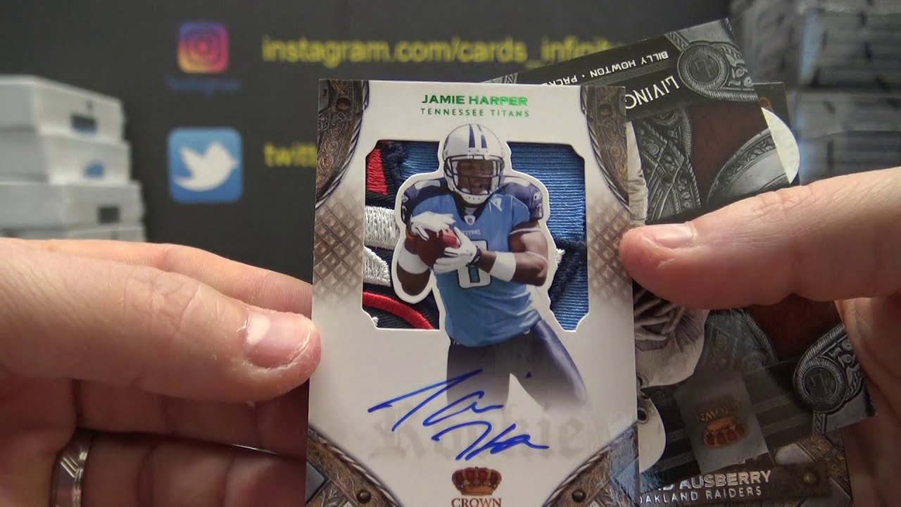 2011 Panini Crown Royale NFL Football 3 Box Break - YouTube