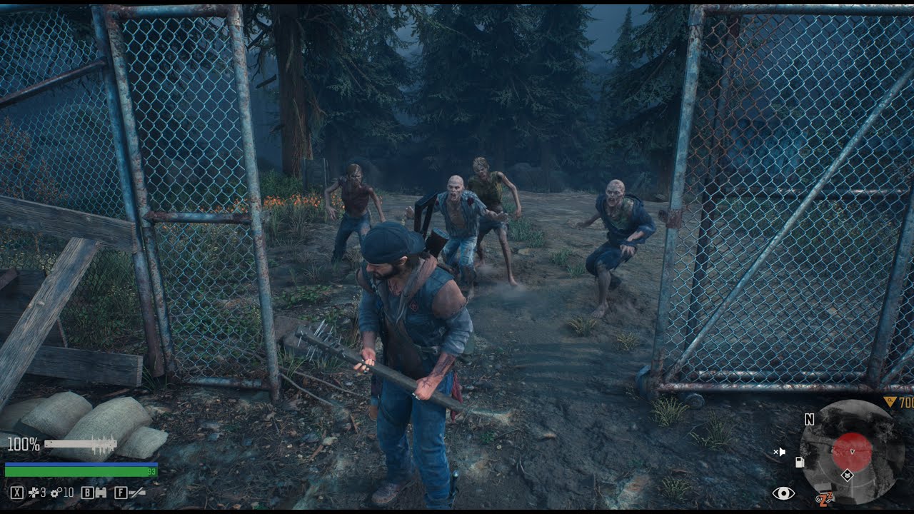 Days Gone- Hunting for the Beast Brute Horde QUeen - YouTube