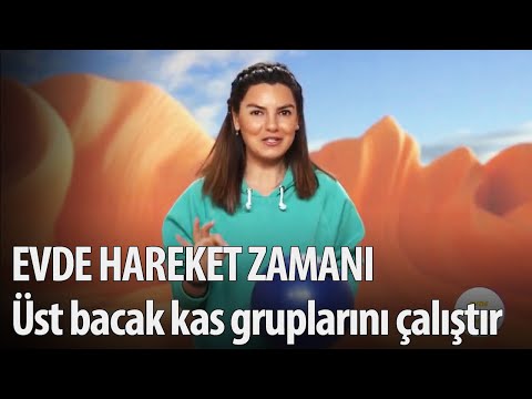 Evde Hareket Zamanı 18. Bölüm - Üst bacak kas gruplarına odaklanıyoruz!