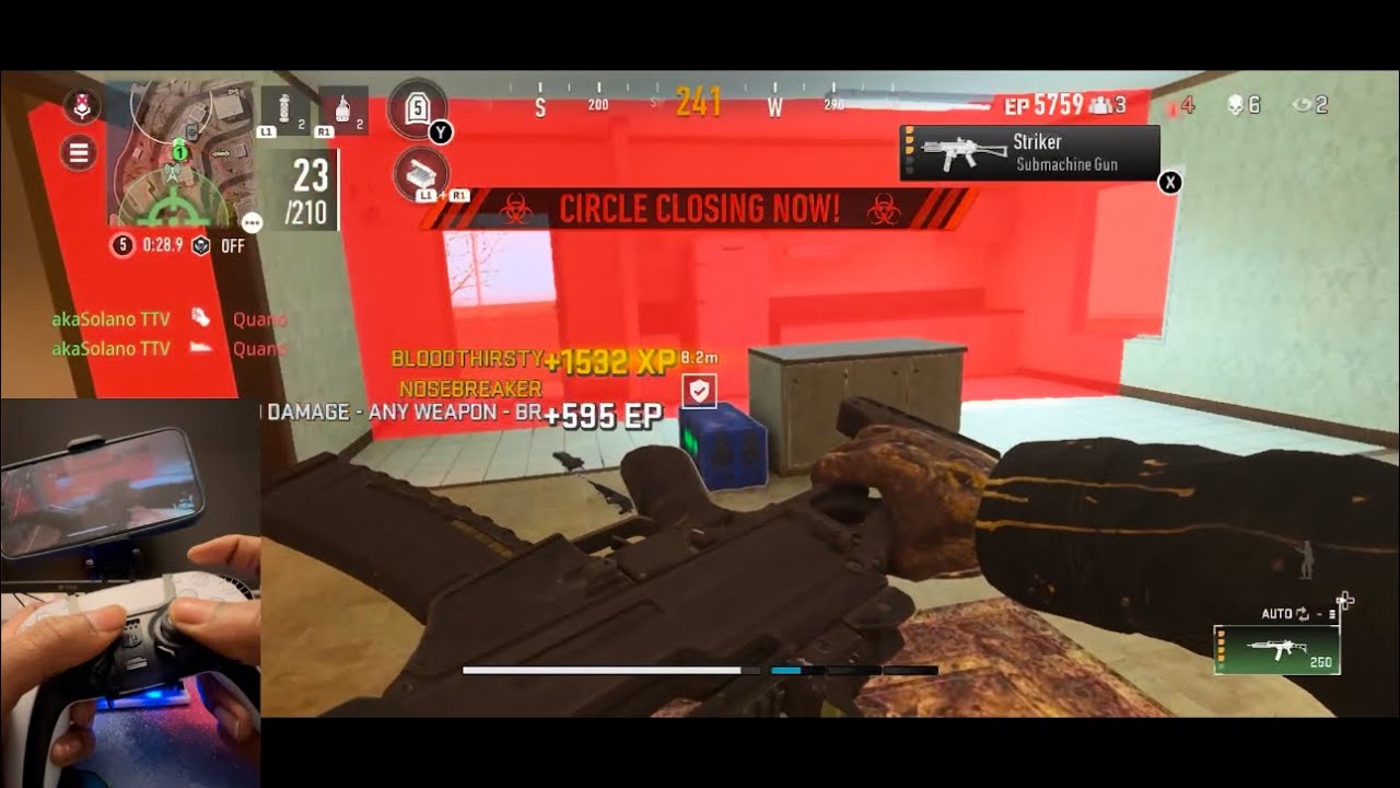 (Handcam) The Best Controller Attachment for Warzone Mobile + PEAK ...
