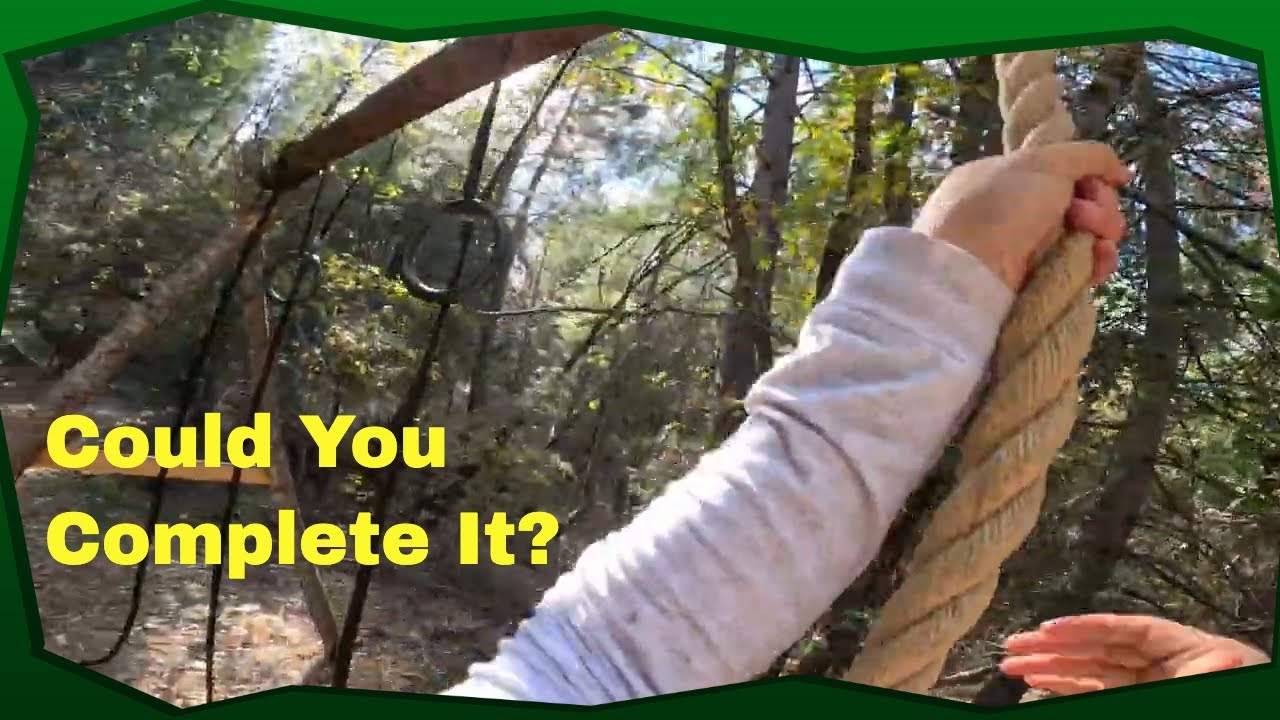 Obstacle Course Full Run Through (Obstacles 1-6) - YouTube