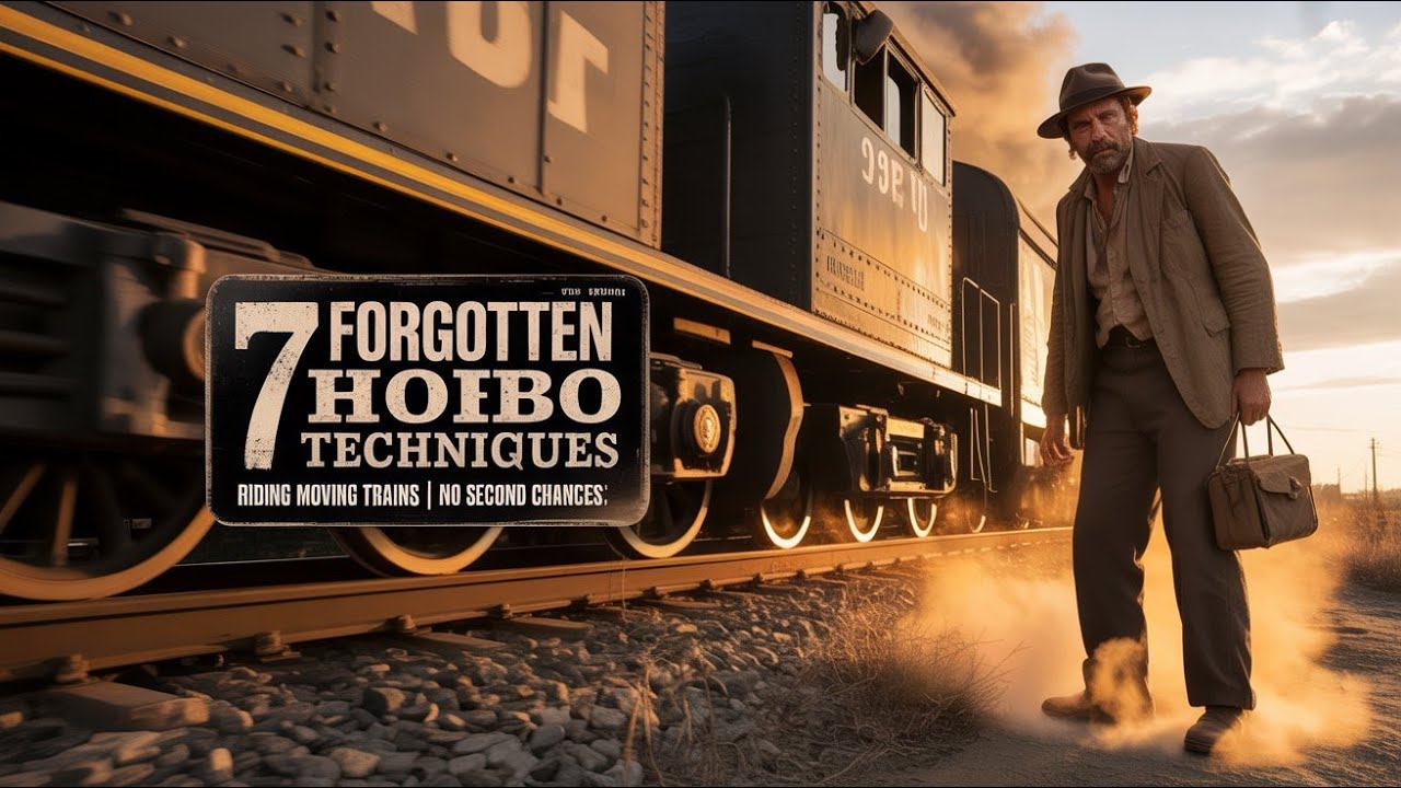 7 Forgotten Hobo Techniques for Jumping Moving Trains | The Lost Art of ...