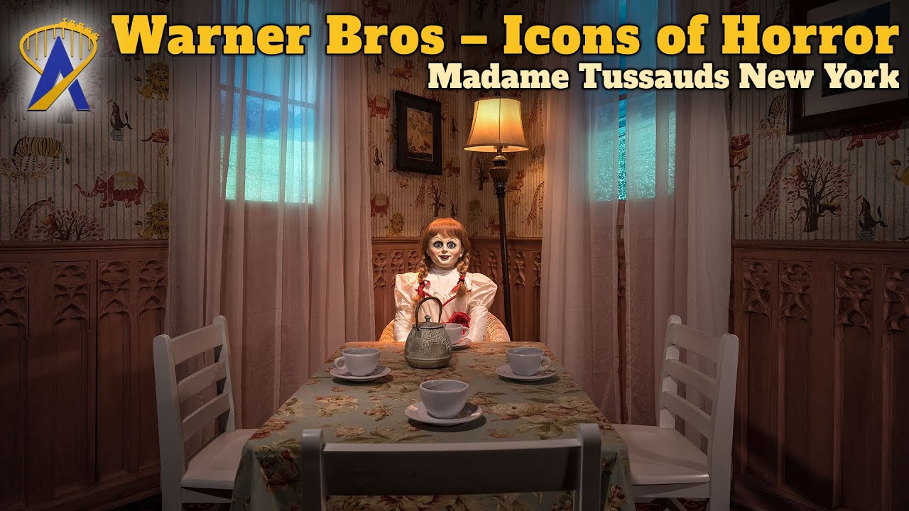 Warner Brothers – Icons of Horror Invade Madame Tussauds New York - YouTube