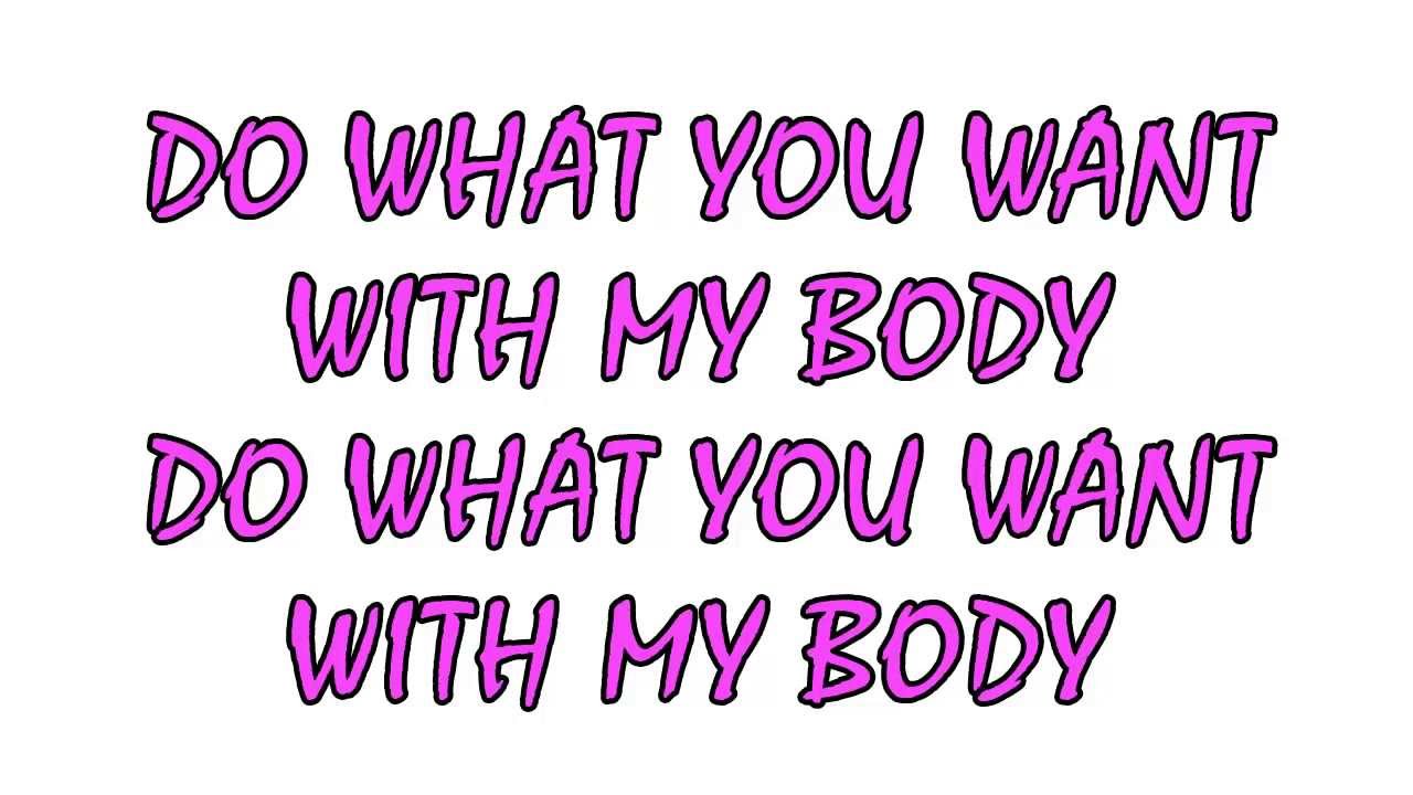 Lady Gaga - Do What U Want ft. R. Kelly. Lyrics Video - YouTube
