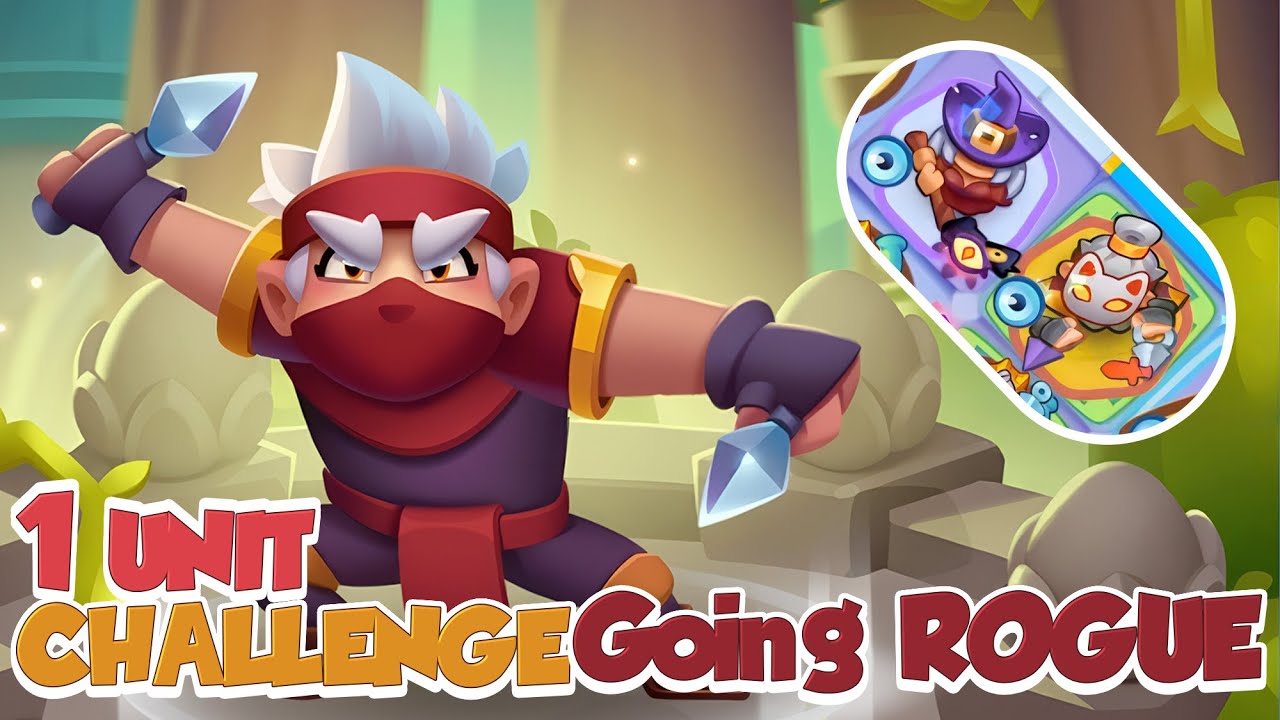 SHINOBI is going ROGUE! 1 Unit Challenge | Rush Royale - YouTube