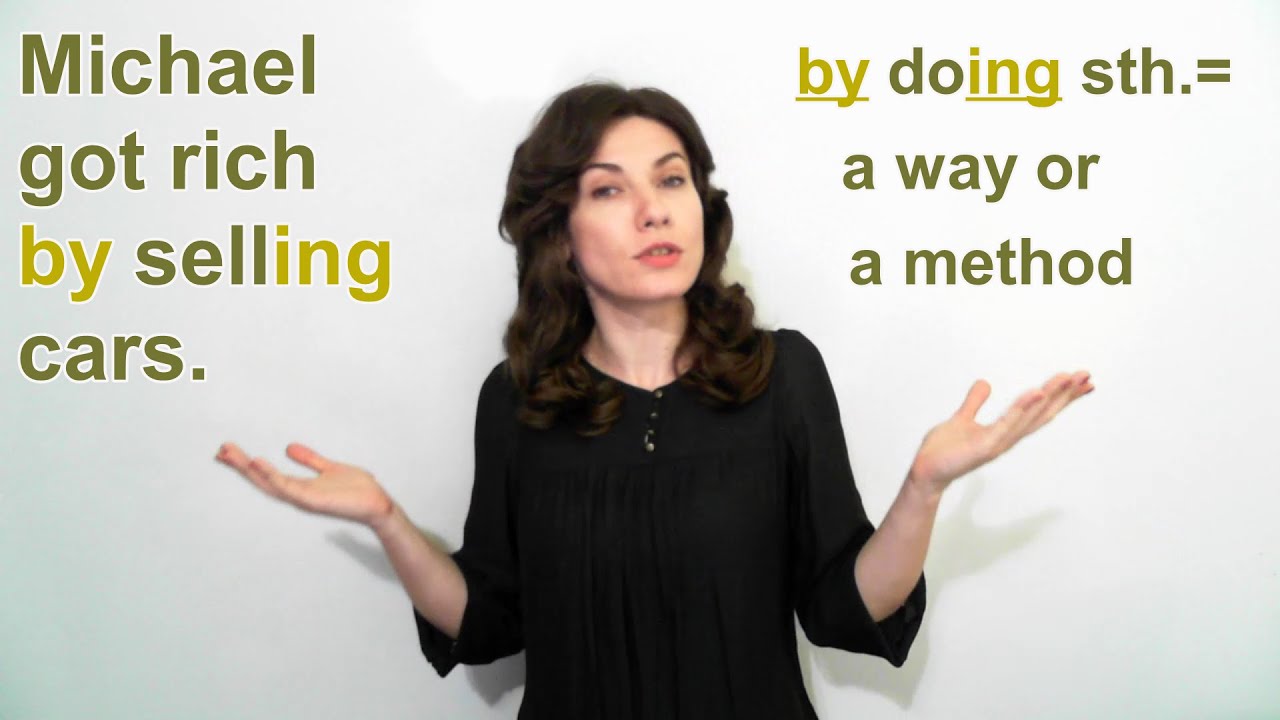 -ING CLAUSES. By doING something. - YouTube