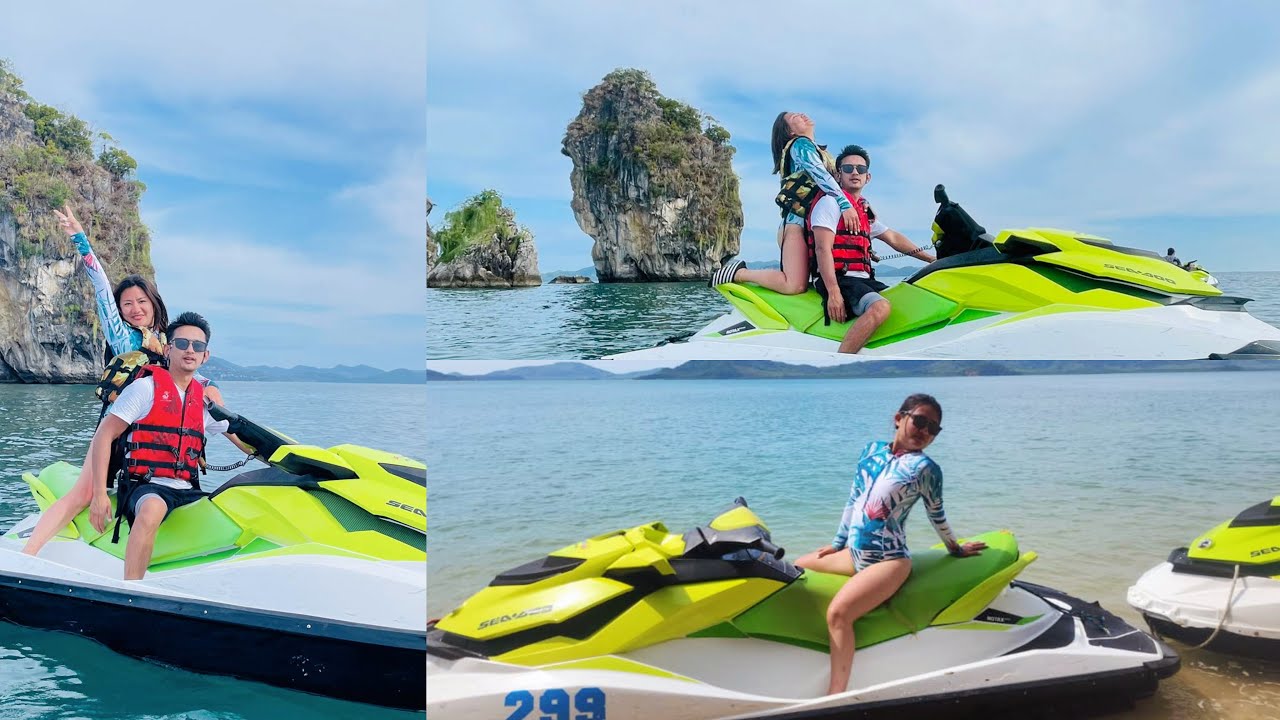 RIDING A JET SKI IN THE MIDDLE OF ANDAMAN SEA |THIS WAS TOO GOOD |MUST ...