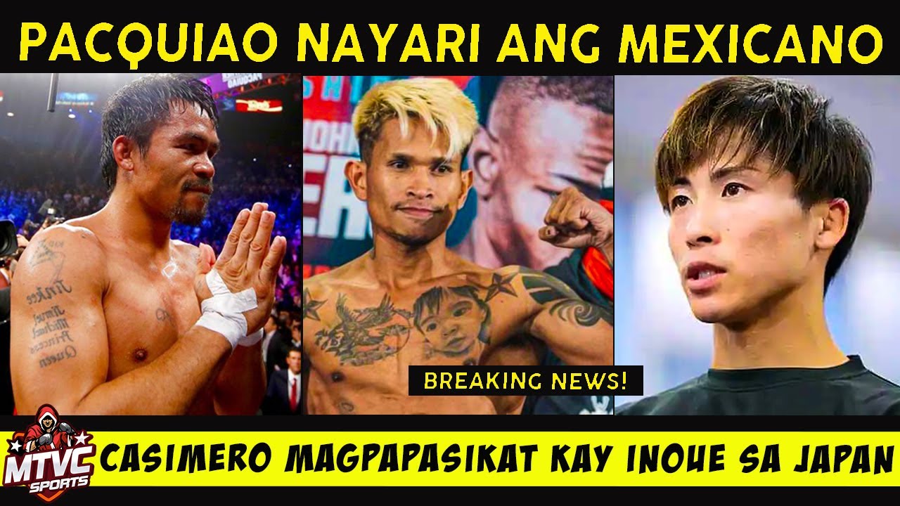 PACQUIAO Ginulat si Morales Tinalo sa Pustahan | Casimero Kasado na ang Laban - YouTube