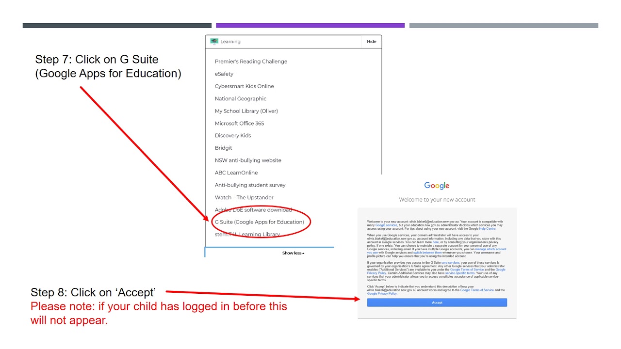 Access to Google Classroom Student Guide - YouTube