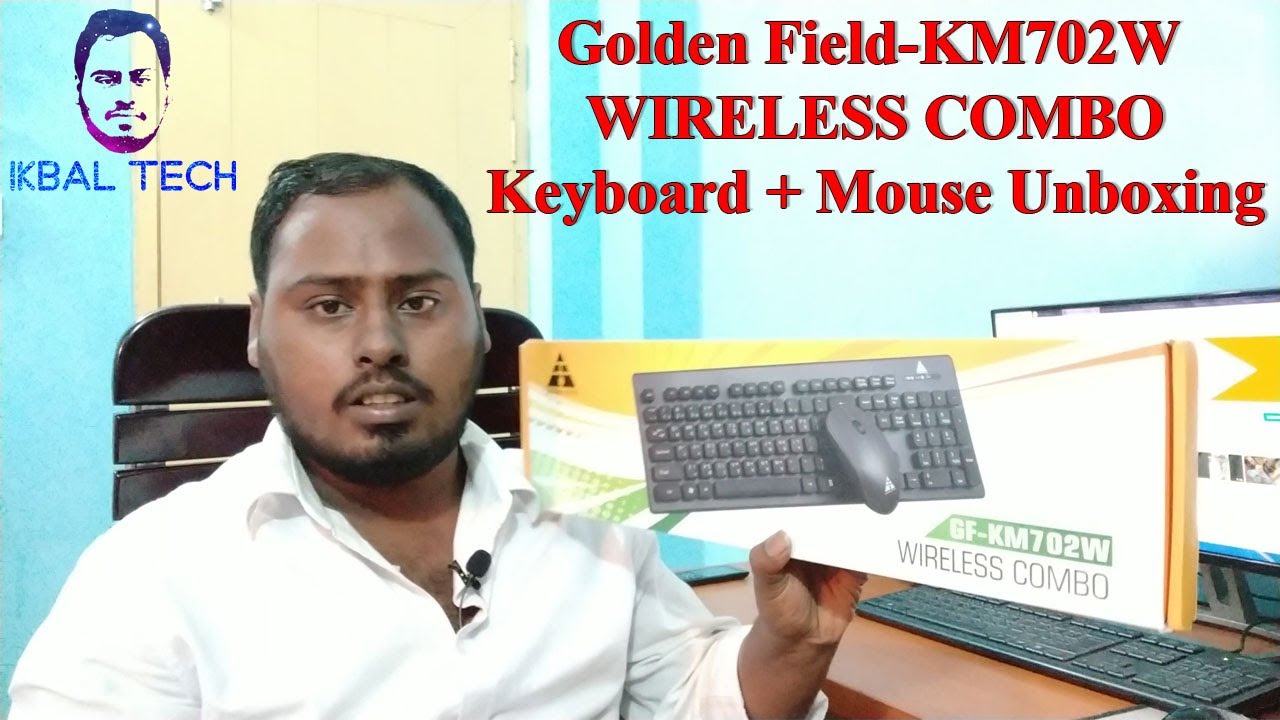 Golden Field GF-KM702W Wireless Combo | Keyboard & Mouse | Global Brand ...