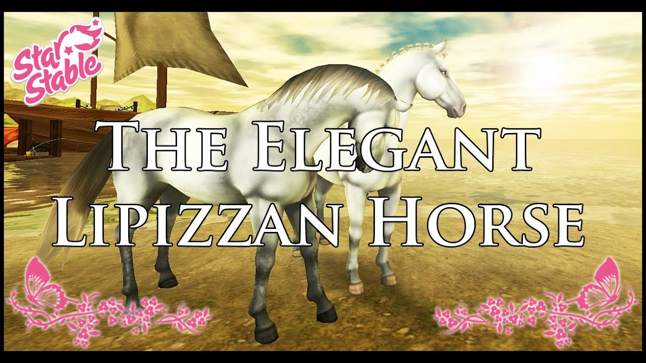 The Elegant Lipizzan Horse - Star Stable Online - YouTube