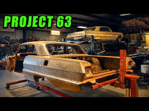 Bringing This 1963 Impala Back to Life | Lowrider Build Ep. 1 SNK Auto Body & Hydraulics 