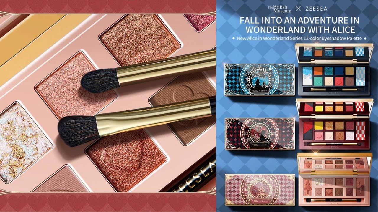 ZEESEA Eye Shadow | Alice In Wonderland Series - YouTube