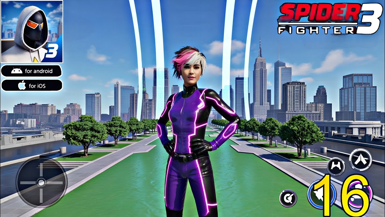 Hacker Girl Max out Spider Fighter 3 - Gameplay Walkthrough Part 16 ...