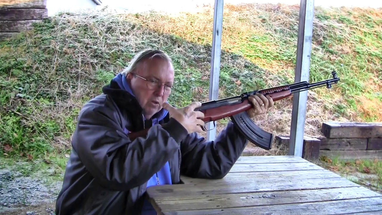Shooting the Poor Man's AK47/SKS rifle - YouTube