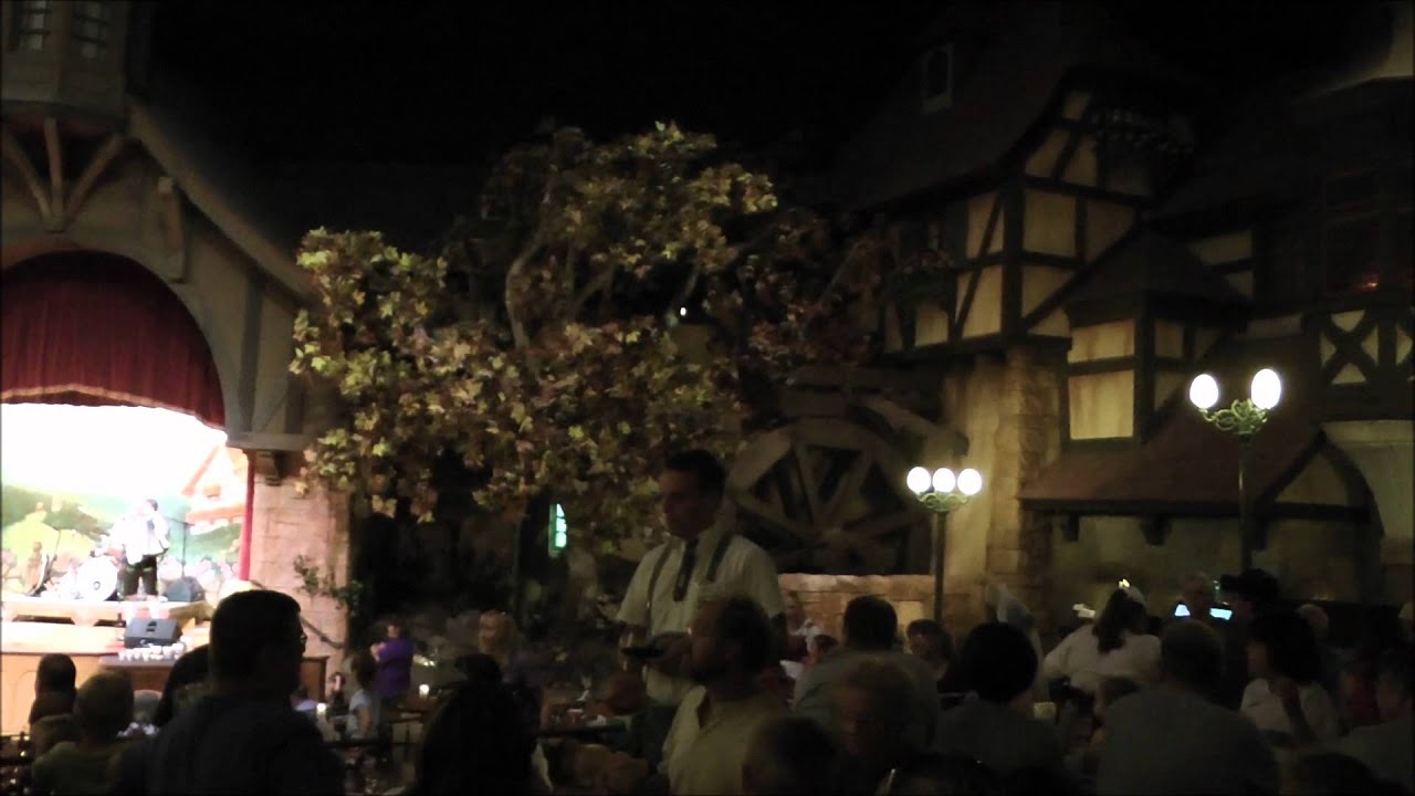 Biergarten Restaurant, Epcot, Walt Disney World (HD 1080p) - YouTube