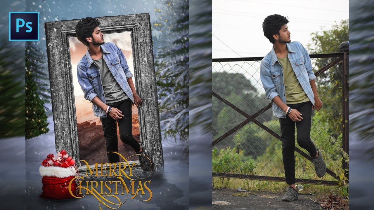 Christmas 🎄 Photo Manipulation | Photoshop Tutorial 2020 - YouTube