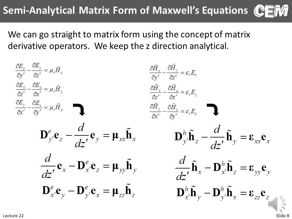 Lecture 22 (CEM) -- Method of Lines - YouTube