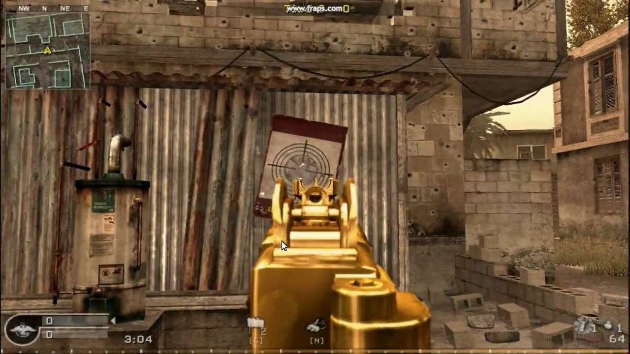CoD4 - All Golden Weapons - YouTube