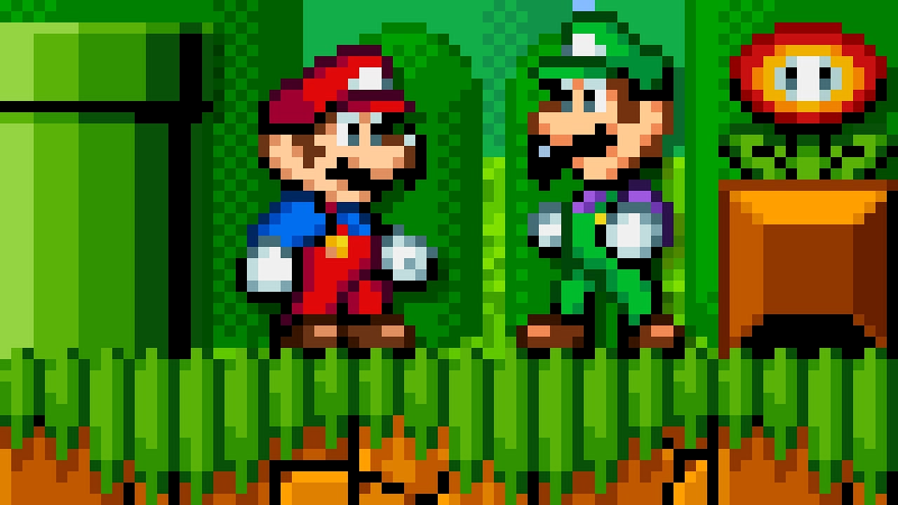 2 Players in Super Mario Bros. 1 Modern (Sonic Boll 2.0). ᴴᴰ - YouTube