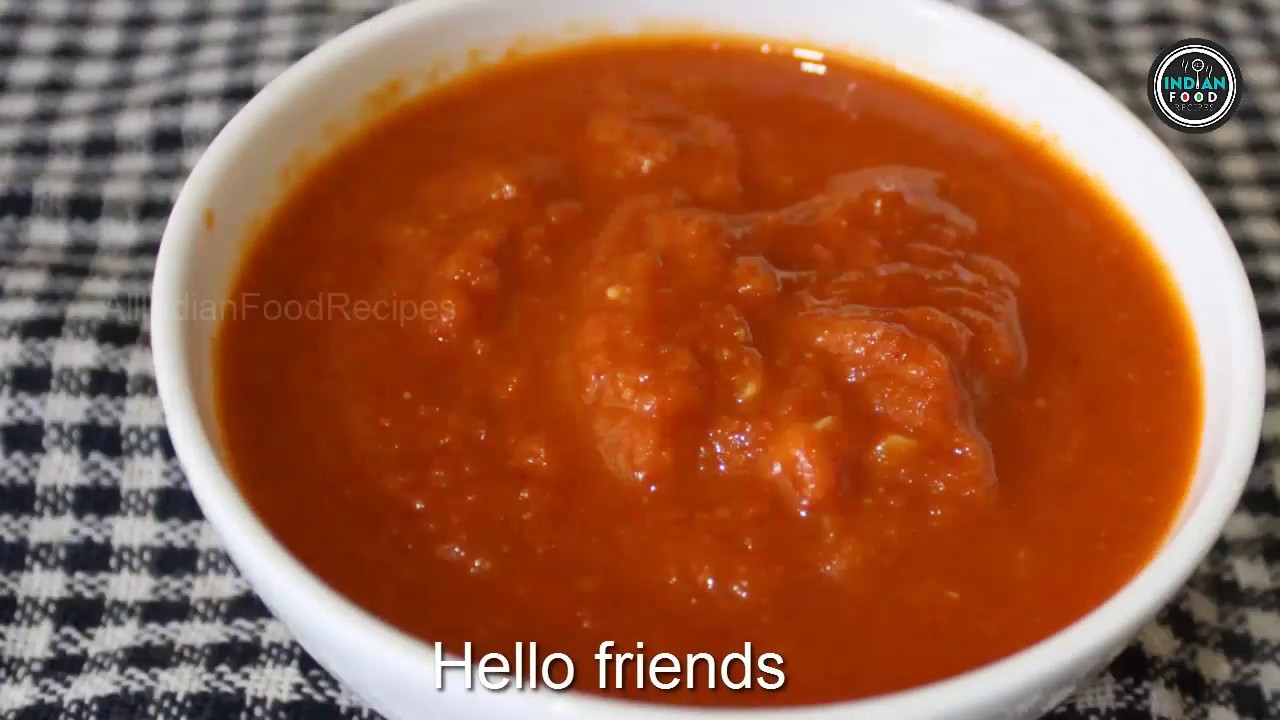 Momos Chutney Recipe | How to Make Momos Chutney | Chilli Sauce - YouTube